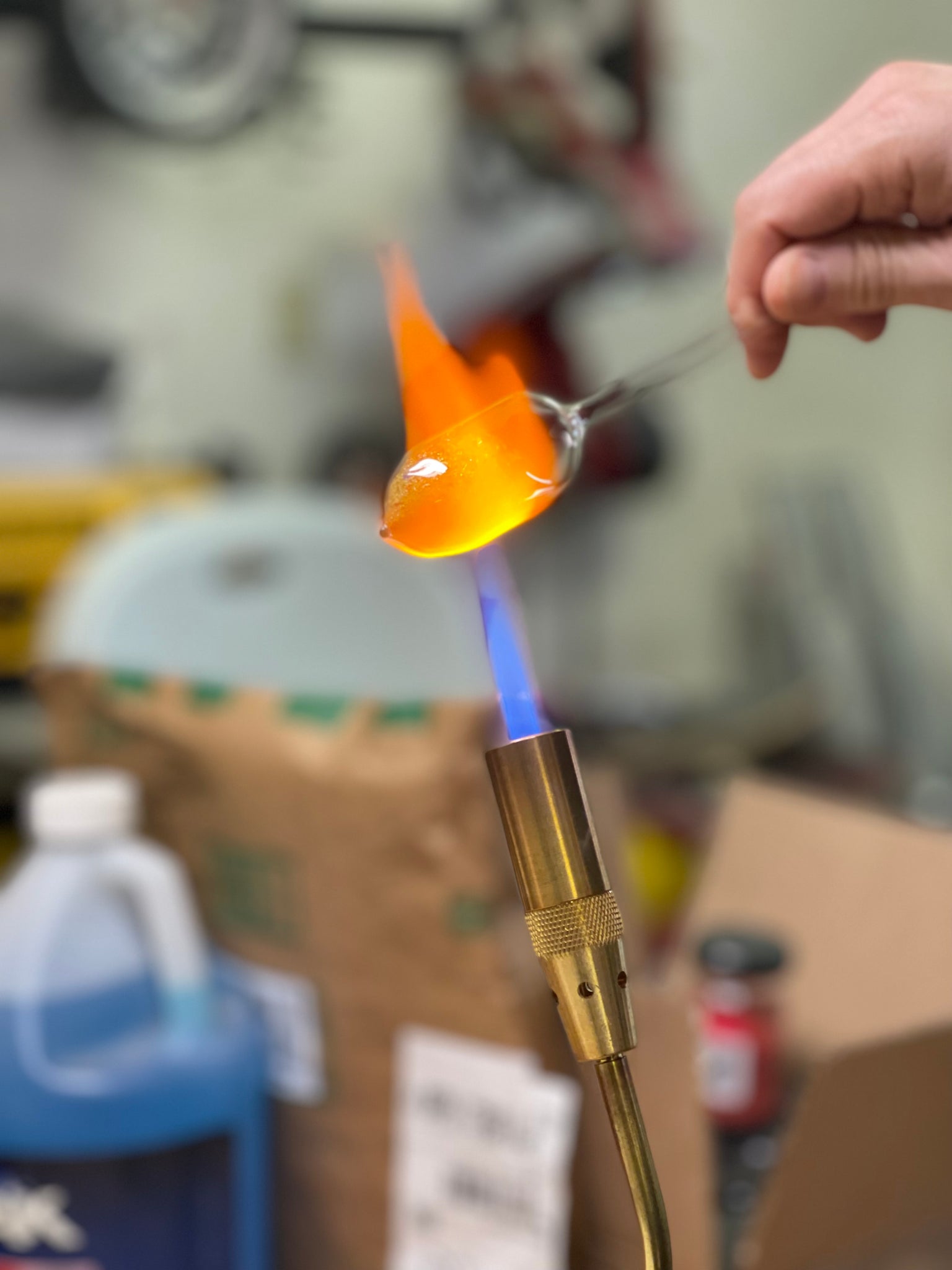 07-22-26 Christmas in July-Intro to Glass Blowing Experience 6pm (1 sp ...